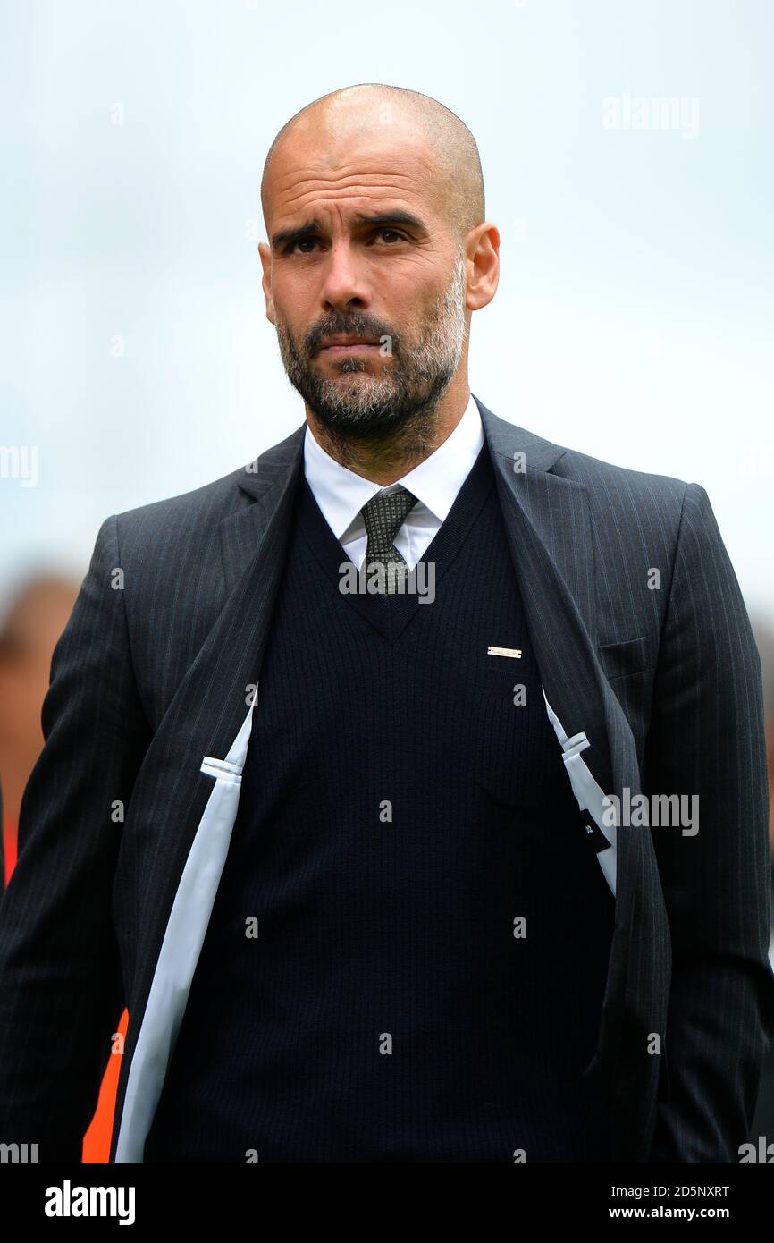 Manchester City manager Pep Guardiola Stock Photo - Alamy