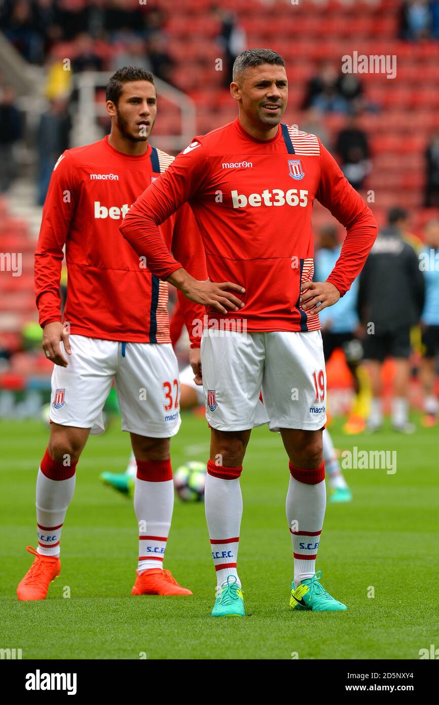 Stoke citys jon walters hi-res stock photography and images - Alamy