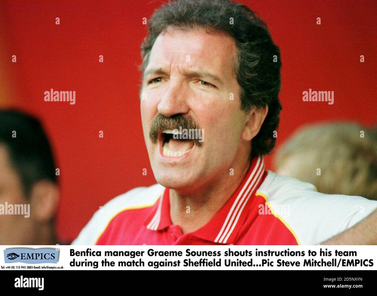 Football manager head head shot graeme souness hi-res stock photography ...