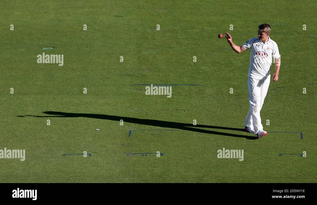 Surrey's Sam Curran during bowling Stock Photo - Alamy