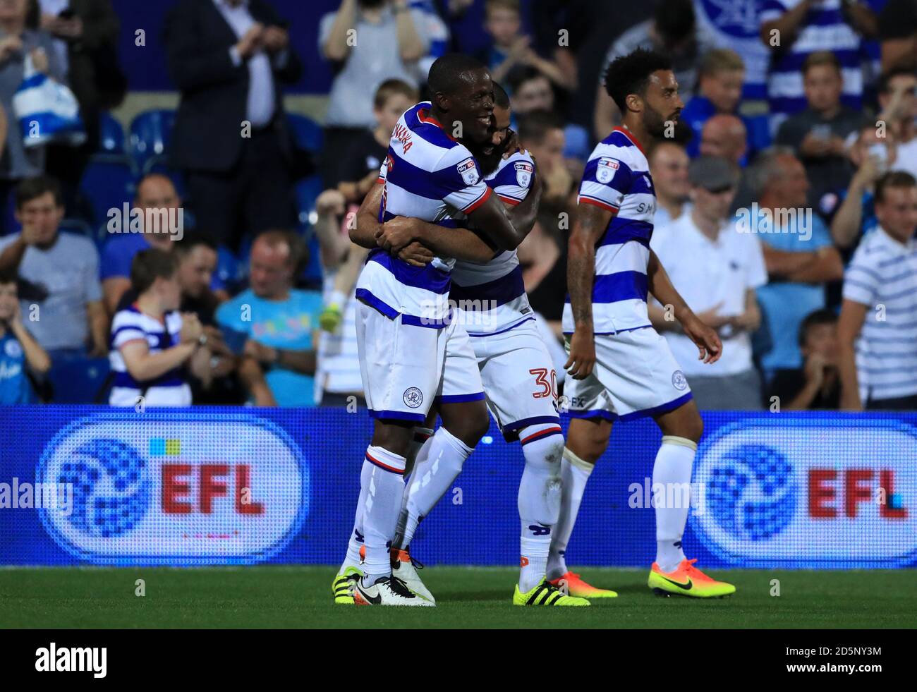Queens Park Rangers' Sandro celebrates scoring their equalising goal ...