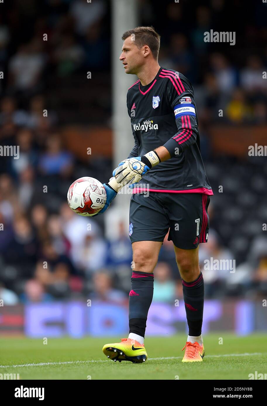 Cardiff City goalkeeper David Marshall Stock Photo - Alamy