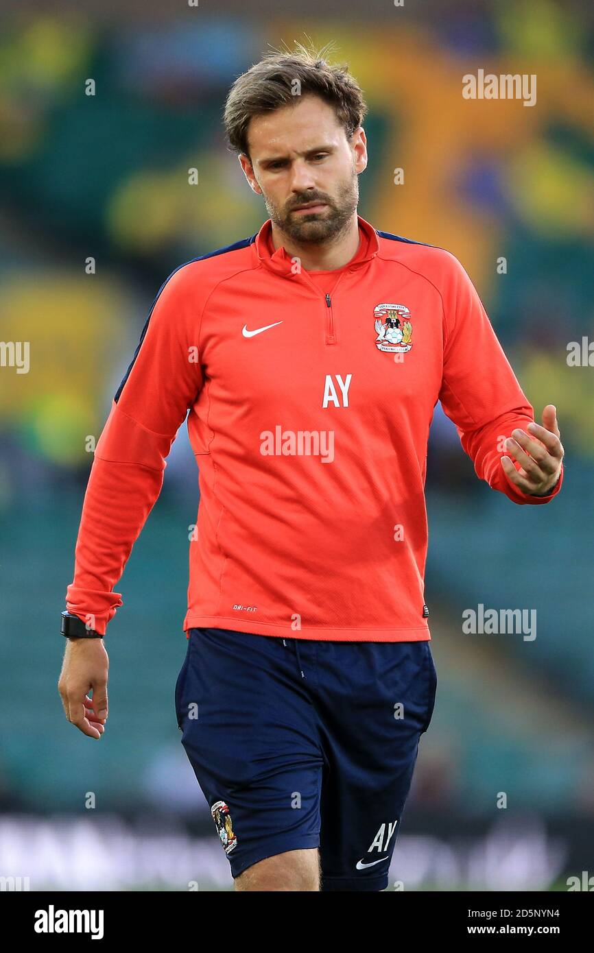 Coventry City sports scientist Andy Young Stock Photo - Alamy