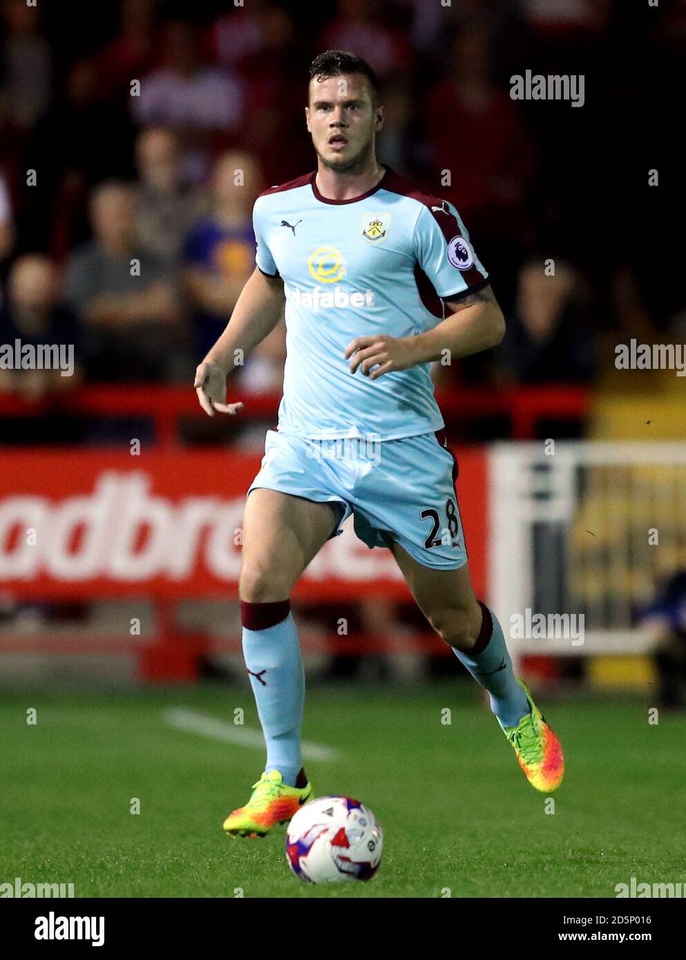 Burnley's Kevin Long Stock Photo - Alamy