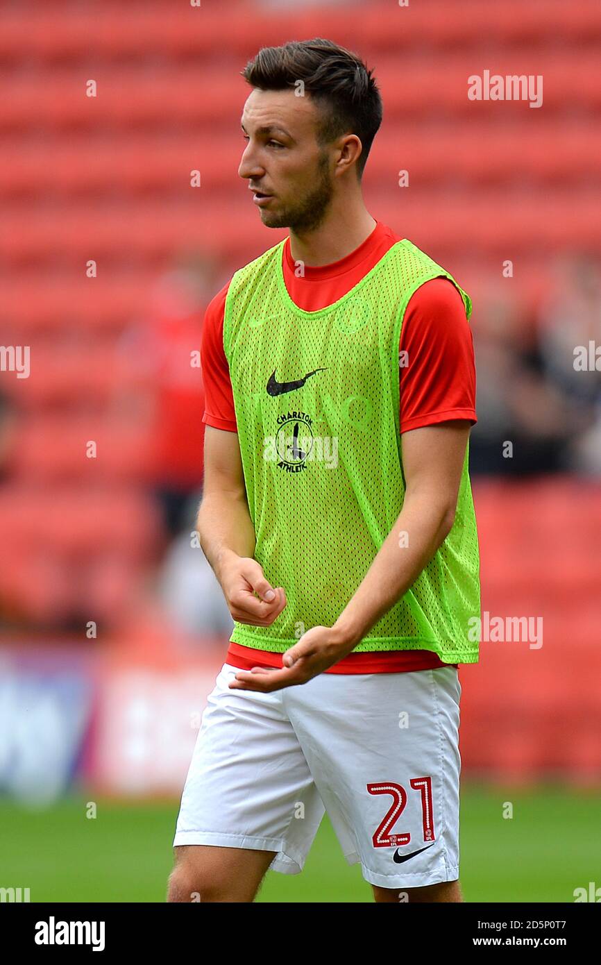 Morgan Fox, Charlton Athletic Stock Photo - Alamy