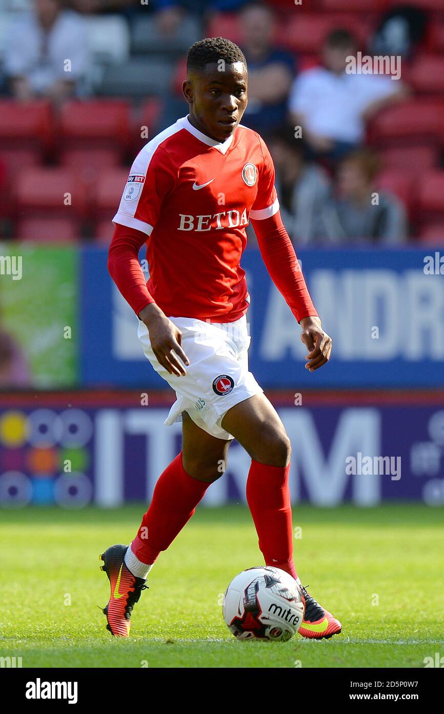 Ademola Lookman, Charlton Athletic Stock Photo - Alamy