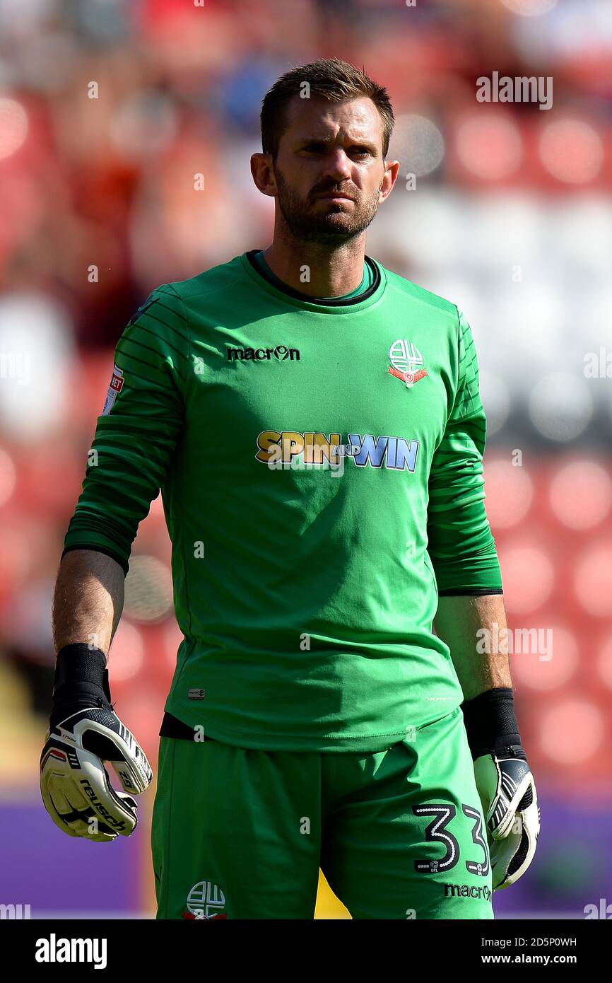 Bolton Wanderers goalkeeper Mark Howard Stock Photo - Alamy