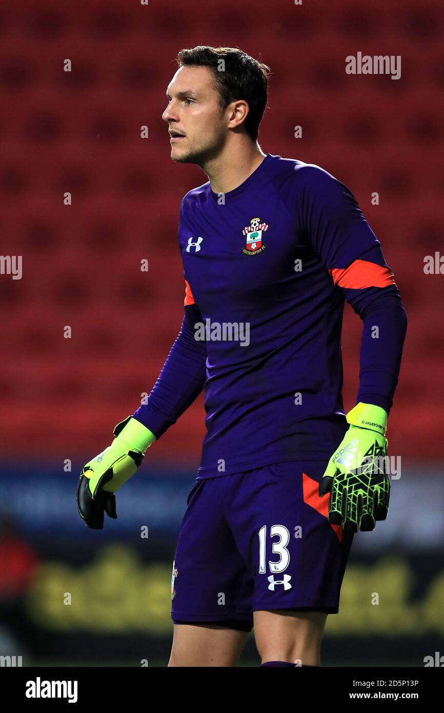 Southampton goalkeeper Alex McCarthy Stock Photo - Alamy
