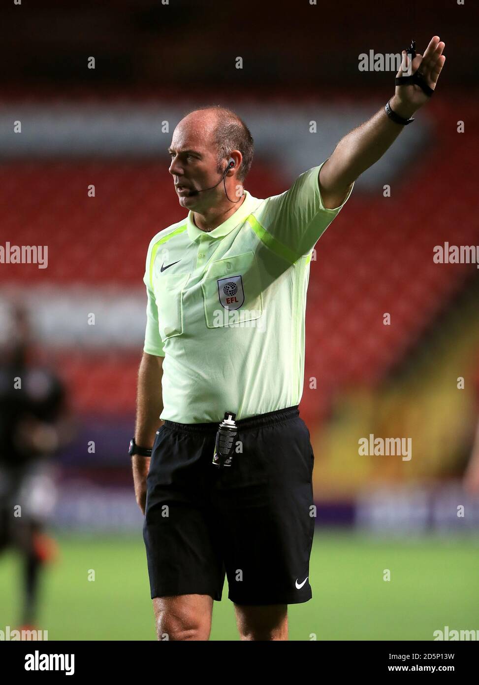 Referee Andy Haines Stock Photo - Alamy
