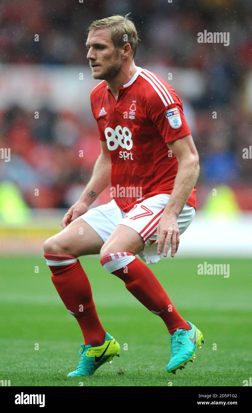 Nottingham Forest's Damien Perquis Stock Photo - Alamy