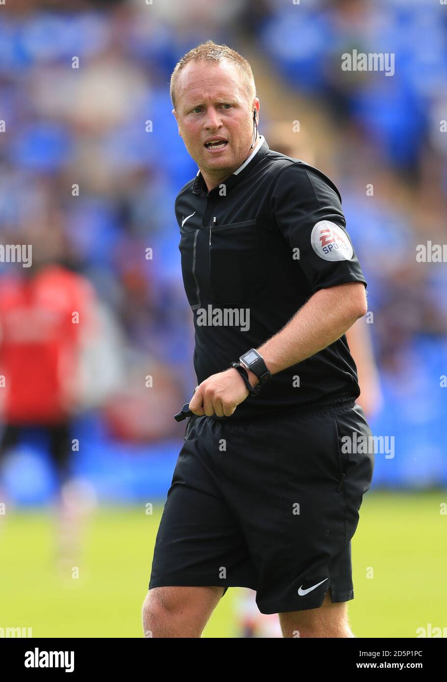 Referee David Rock Stock Photo - Alamy