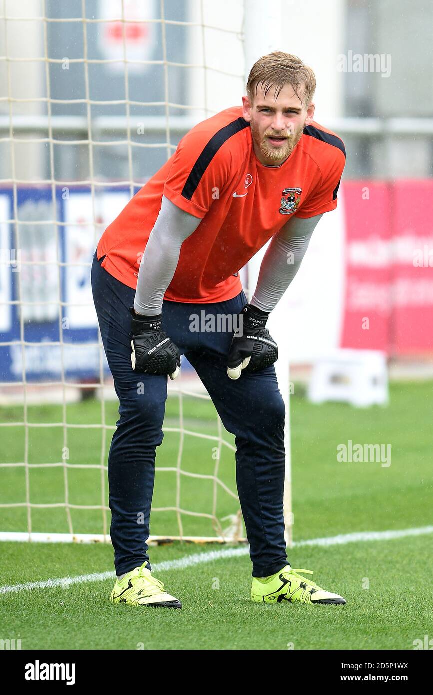 Coventry City goalkeeper Lee Burge Stock Photo - Alamy