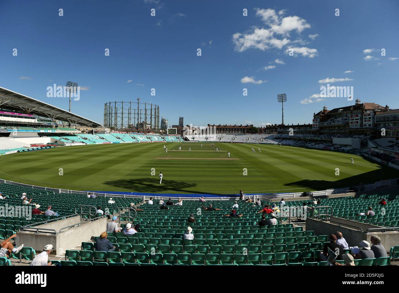 General view of play at The Kia Oval Stock Photo - Alamy