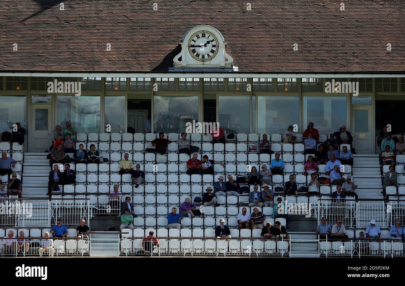 Third stands watching hi-res stock photography and images - Alamy