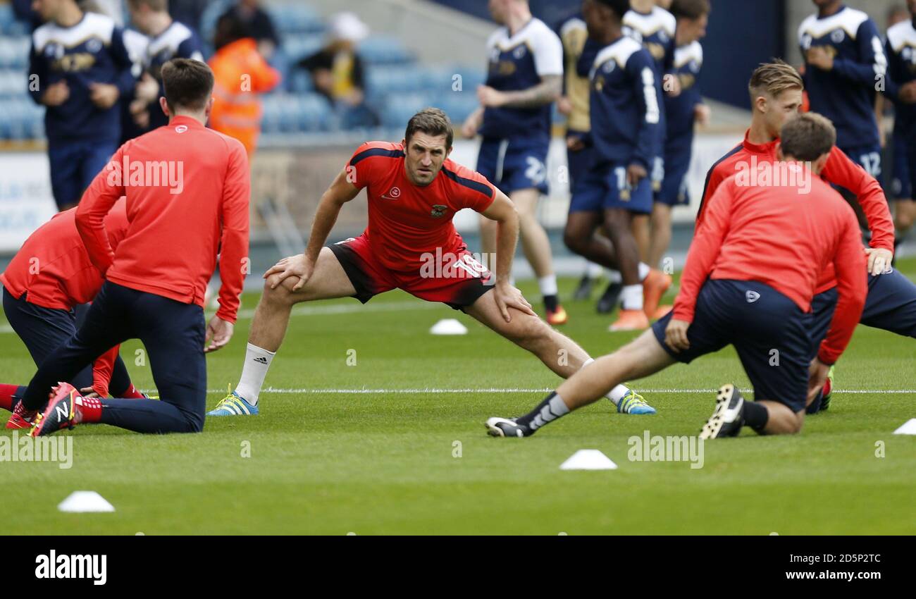 Coventry City's Sam Ricketts during the warm up Stock Photo - Alamy