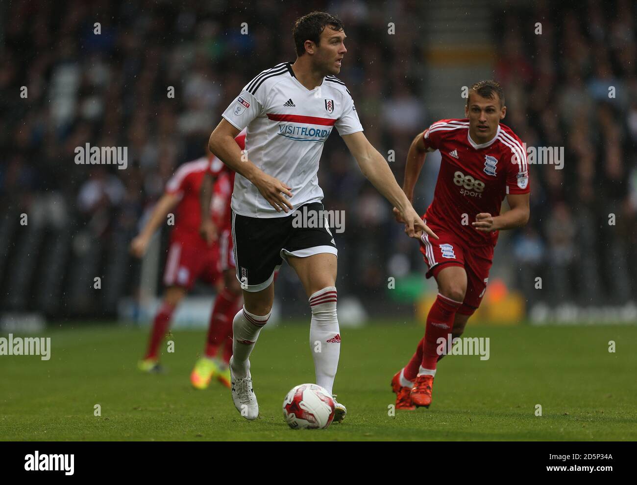 Fulham Kevin McDonald in action Stock Photo - Alamy