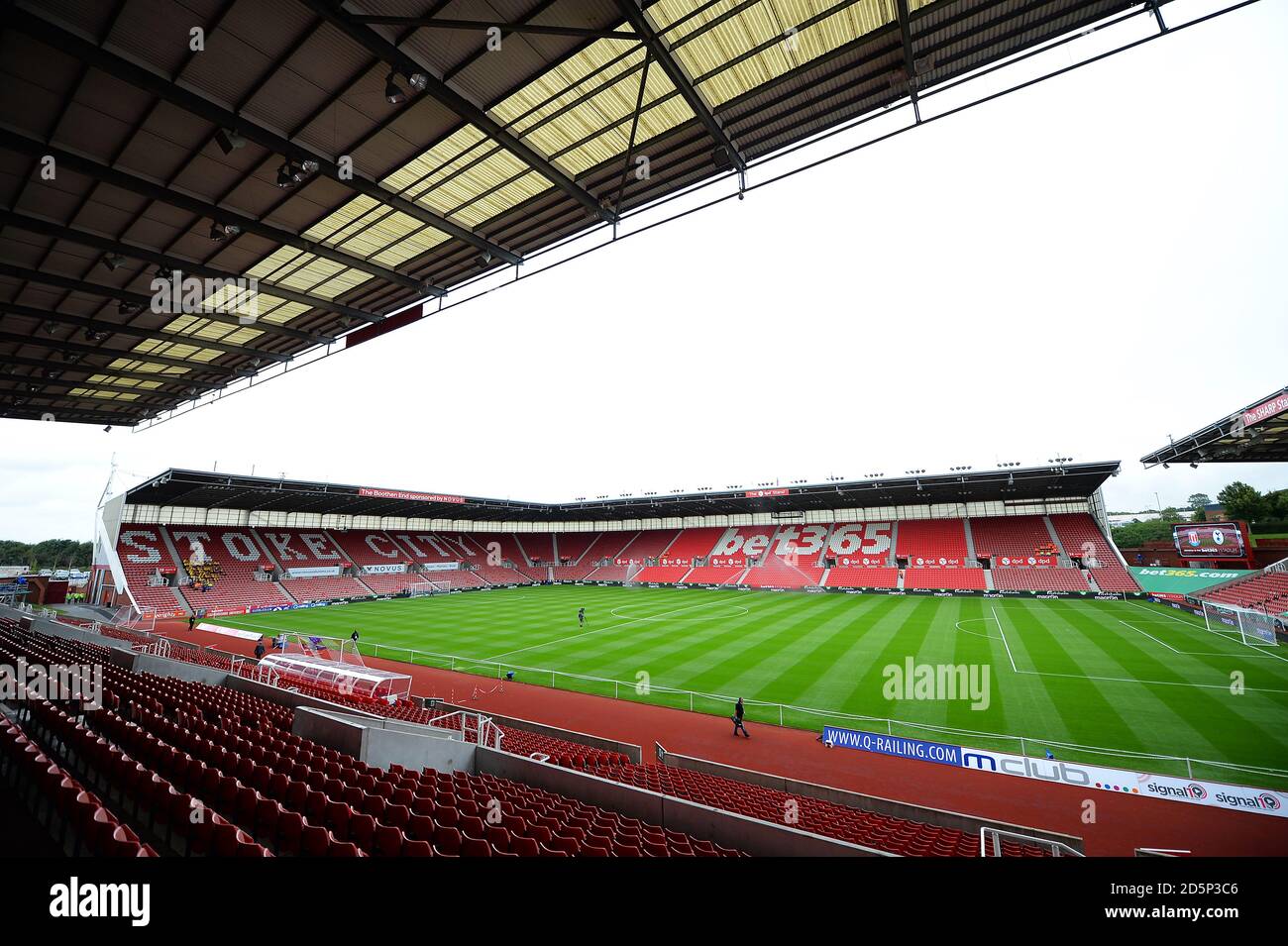 A general view of the Bet365 Stadium, home of Stoke City Stock Photo ...