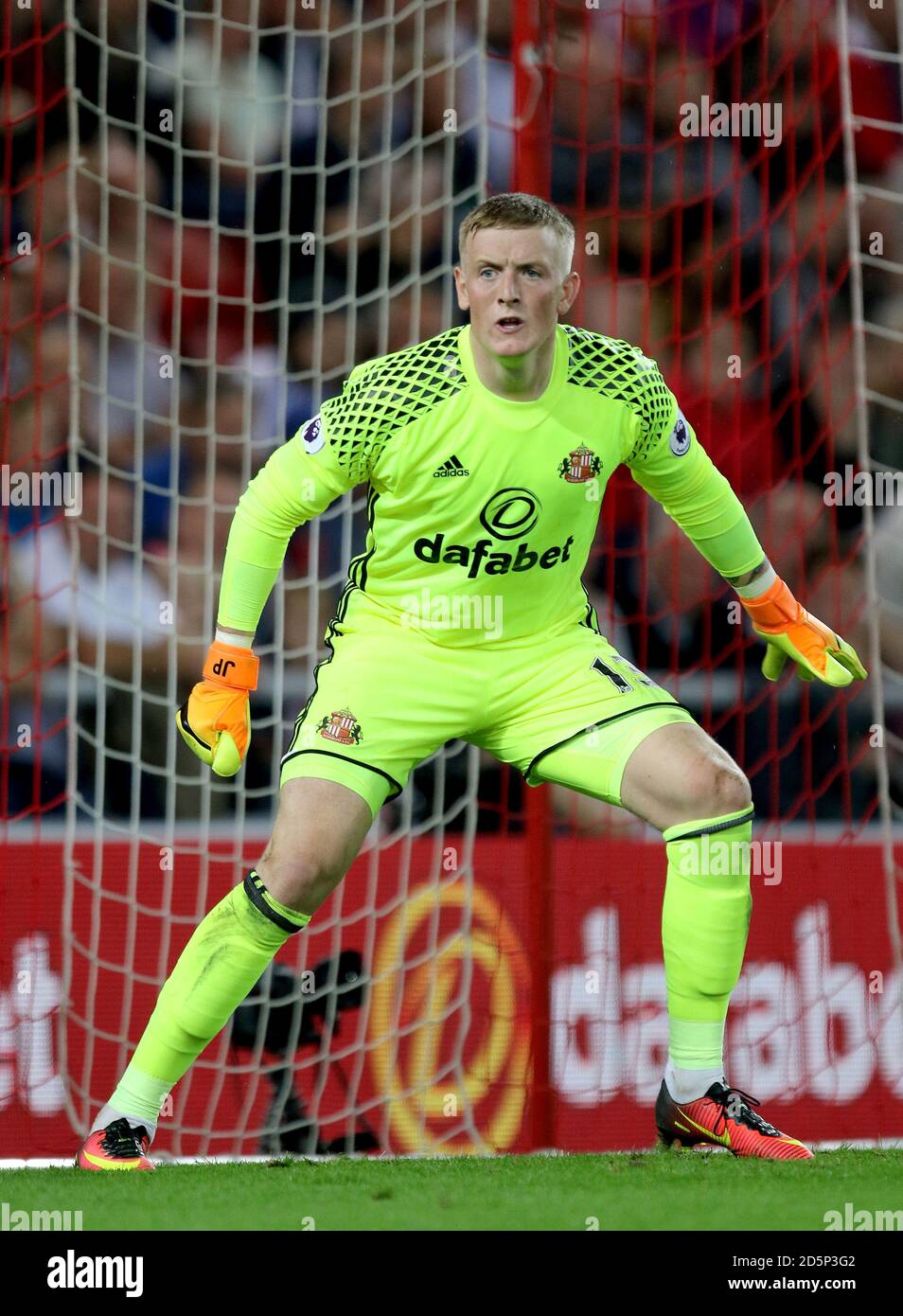 Sunderland's Jordan Pickford Stock Photo - Alamy