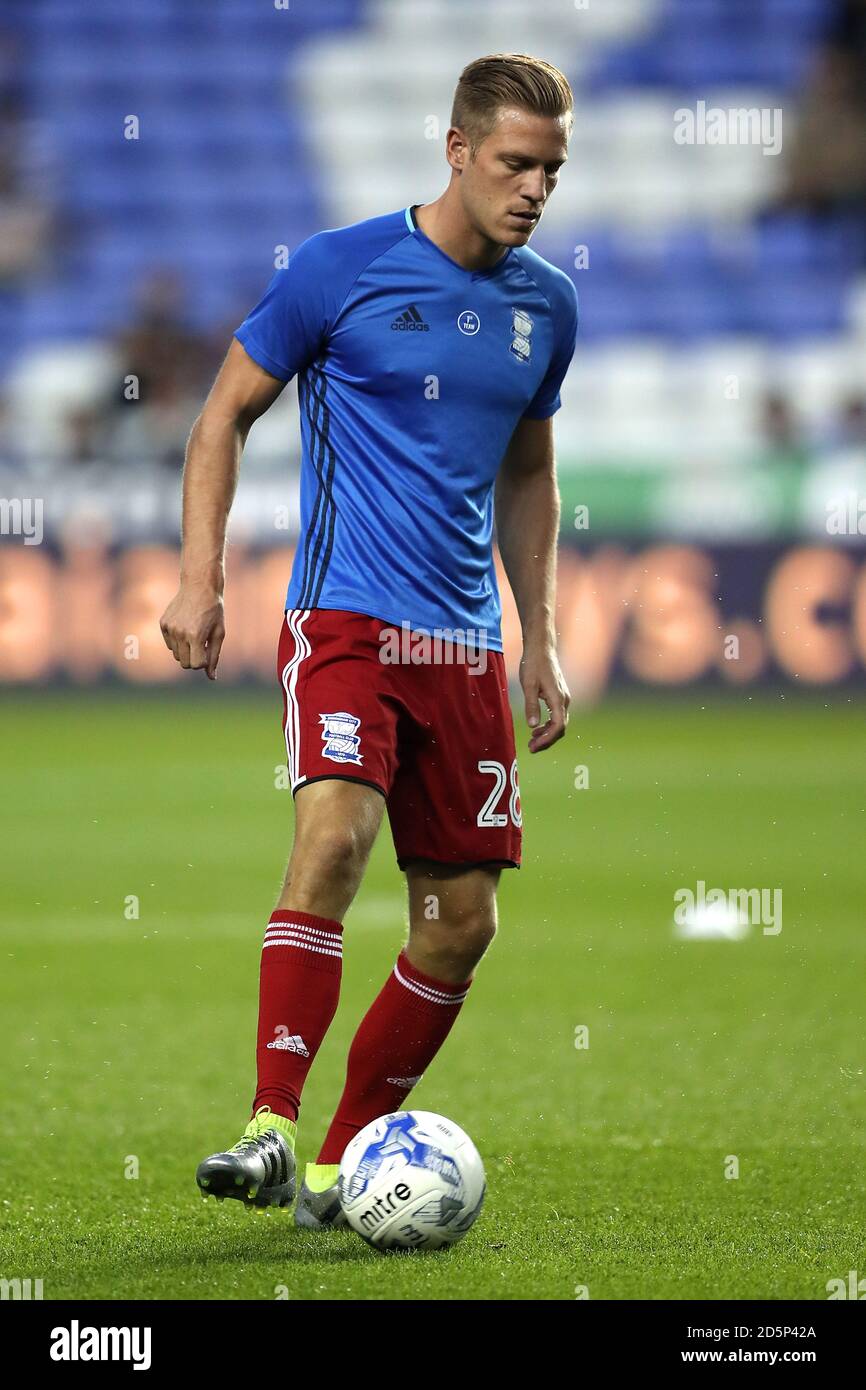 Birmingham City's Michael Morrison during the warm up Stock Photo - Alamy