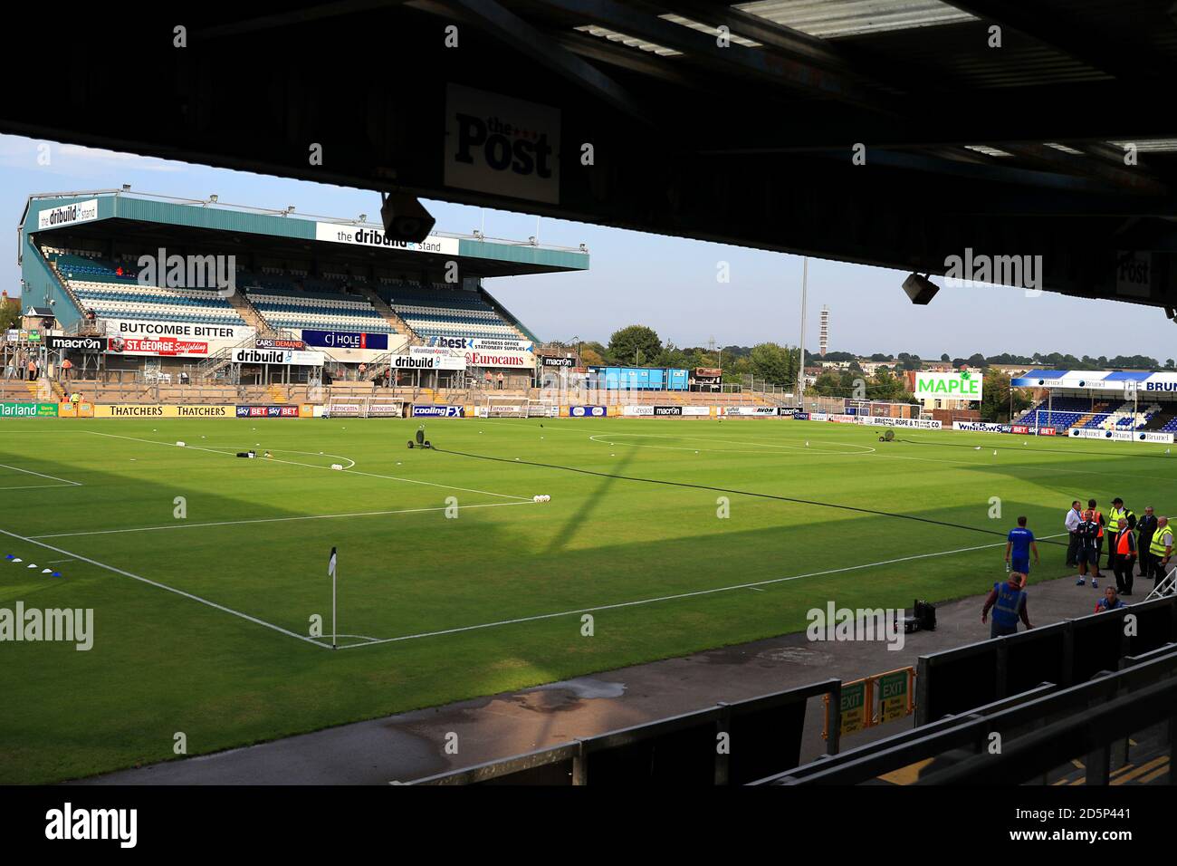 General view of the pitch at Memorial Stadium Stock Photo - Alamy