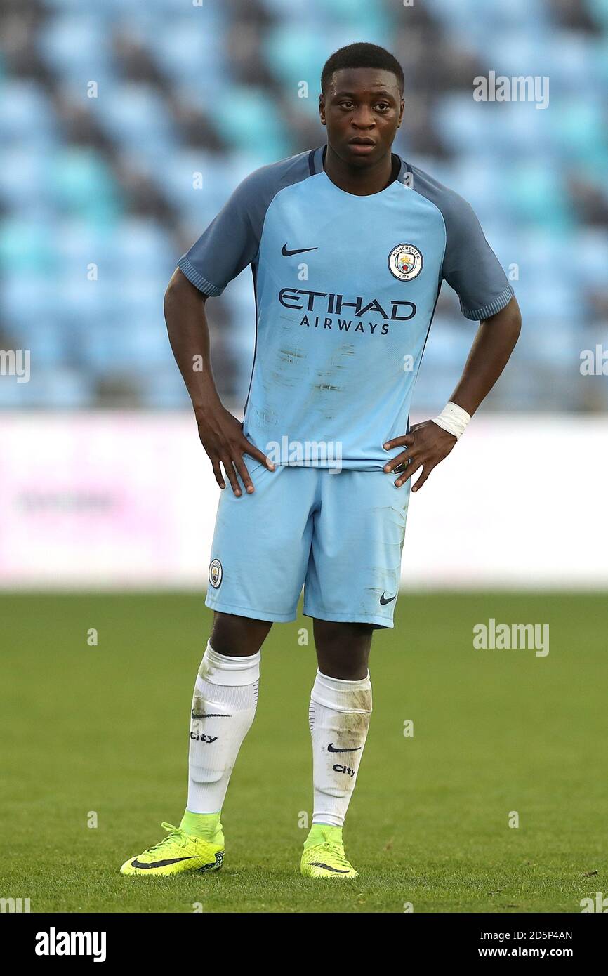 Aaron Nemane, Manchester City Stock Photo - Alamy