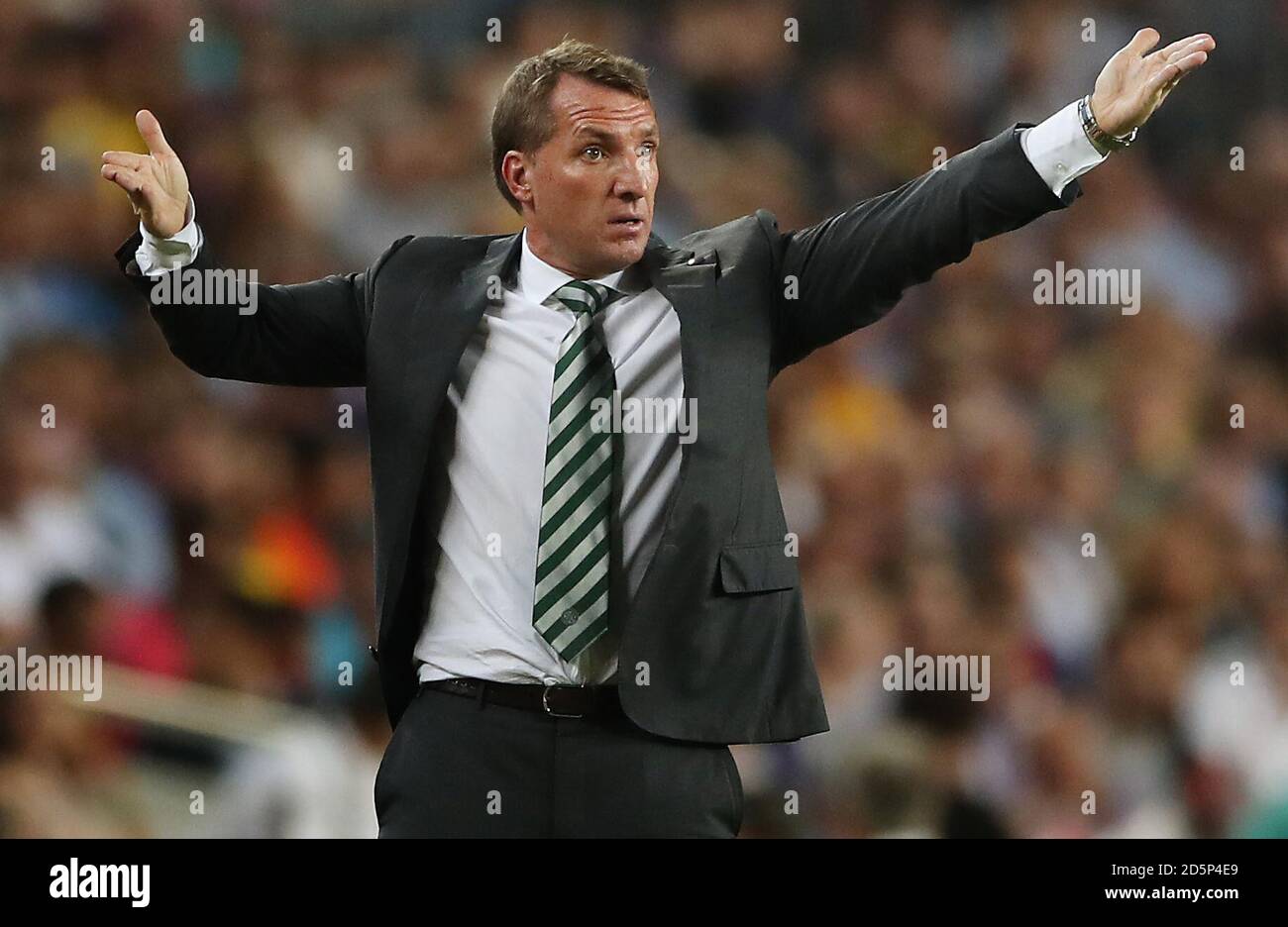 Celtic manager Brendon Rodgers Stock Photo - Alamy