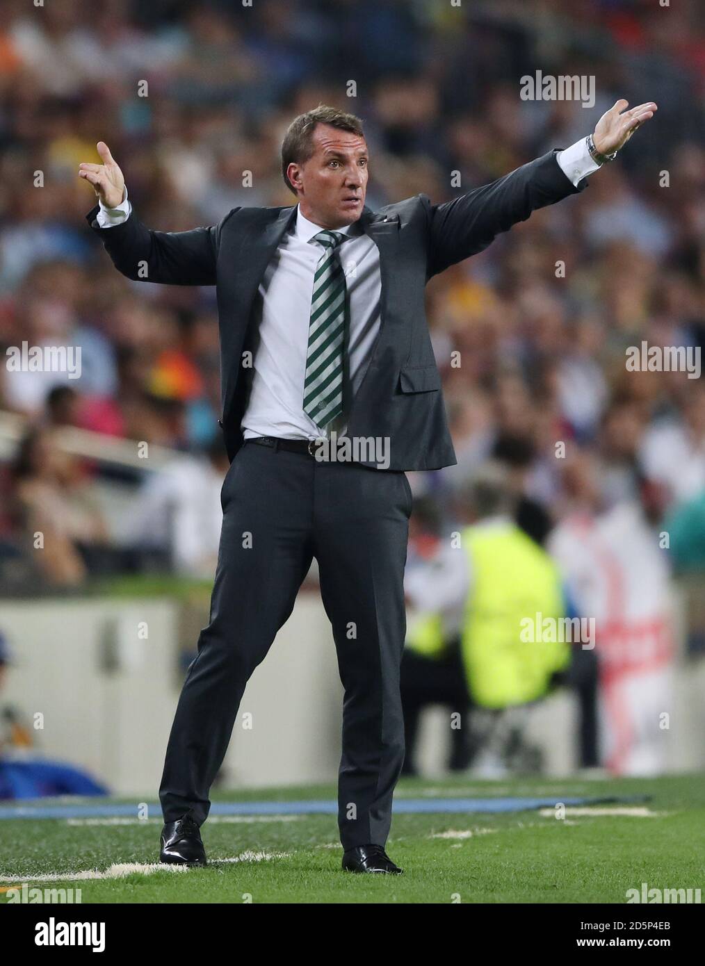 Celtic manager Brendon Rodgers Stock Photo - Alamy