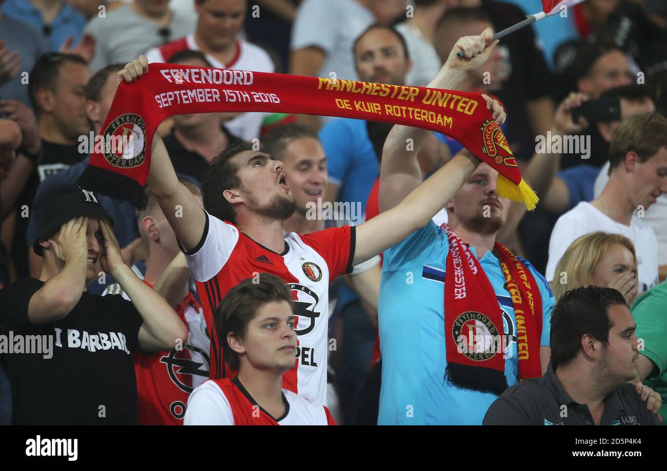 Feyenoord fans hi-res stock photography and images - Alamy