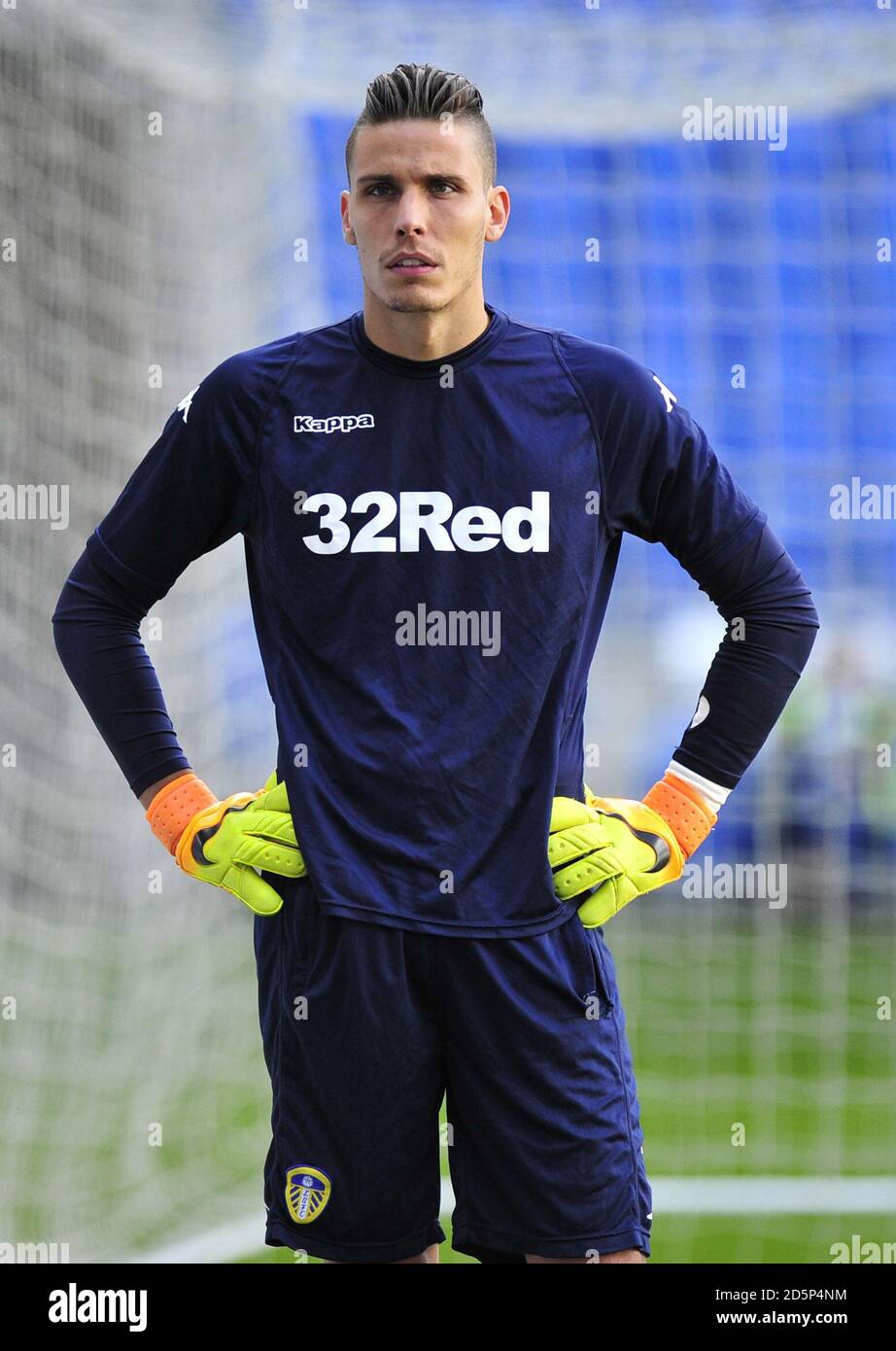 Leeds United's Bailey Peacock-Farrell Stock Photo - Alamy