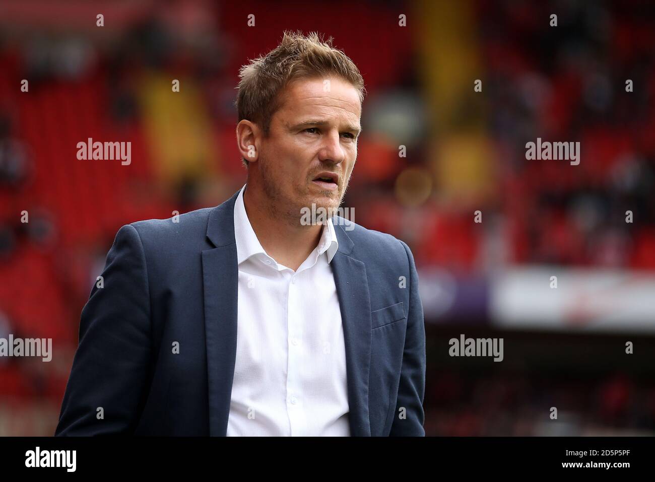 AFC Wimbledon manager Neal Ardley Stock Photo - Alamy