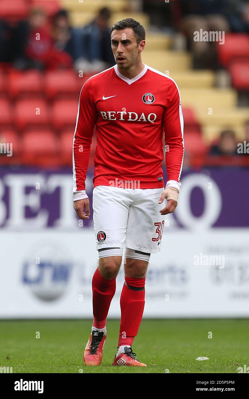 Charlton Athletic's Lee Novak Stock Photo - Alamy