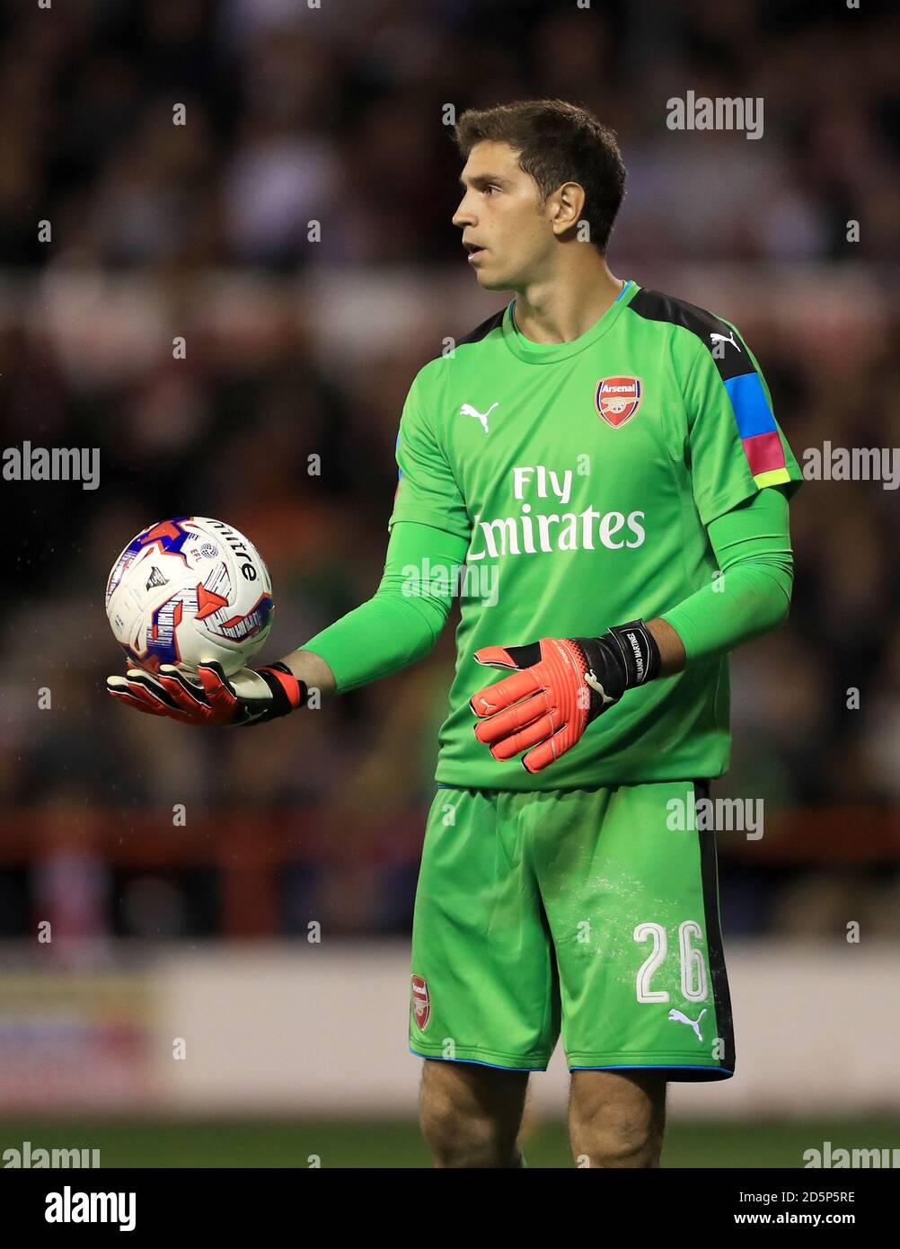 Arsenal goalkeeper Emiliano Martinez Stock Photo - Alamy
