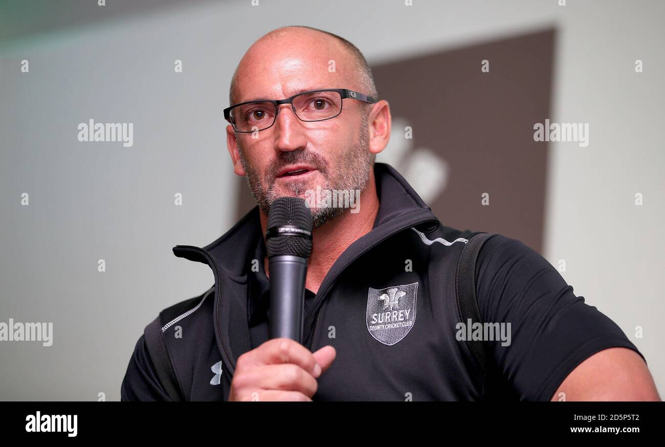 Surrey coach Michael Di Venuto Stock Photo - Alamy