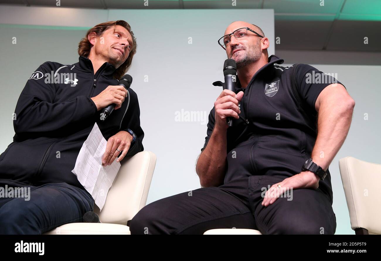 Surrey coach Michael Di Venuto Stock Photo - Alamy