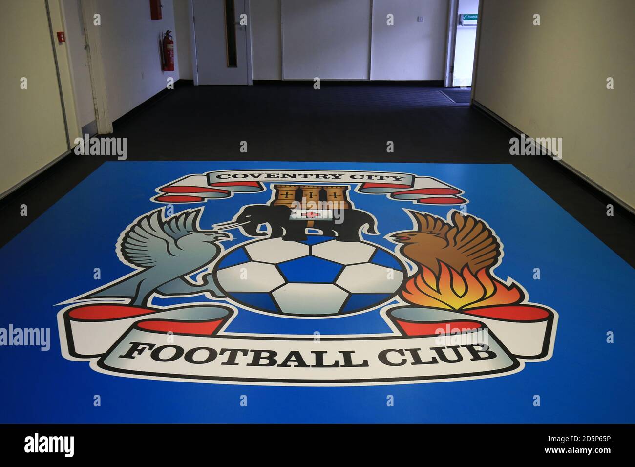 A general view of the Coventry City crest Stock Photo - Alamy