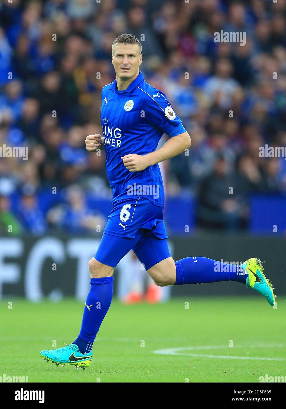 Robert Huth, Leicester City Stock Photo - Alamy
