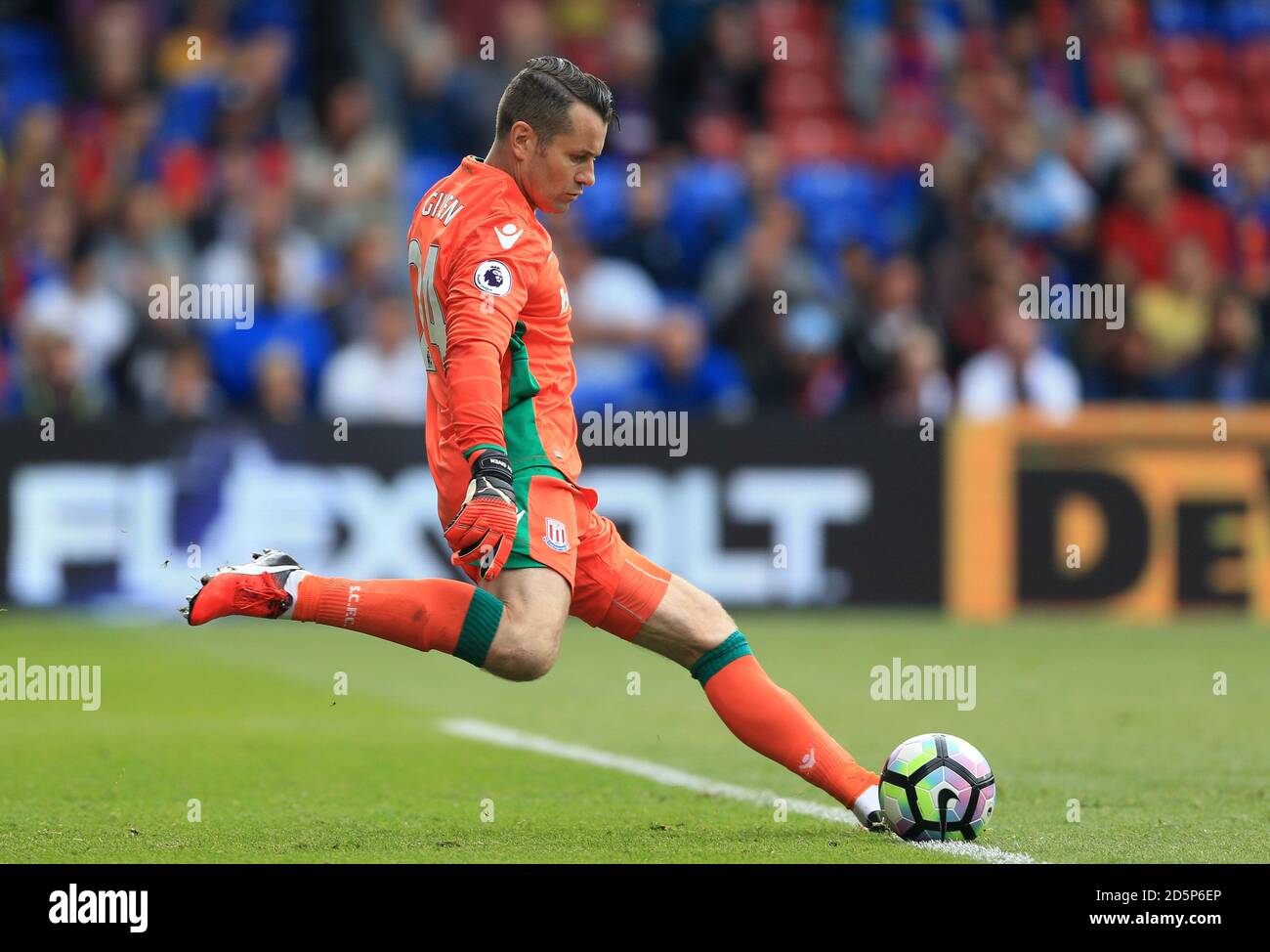 Stoke City goalkeeper Shay Given Stock Photo - Alamy