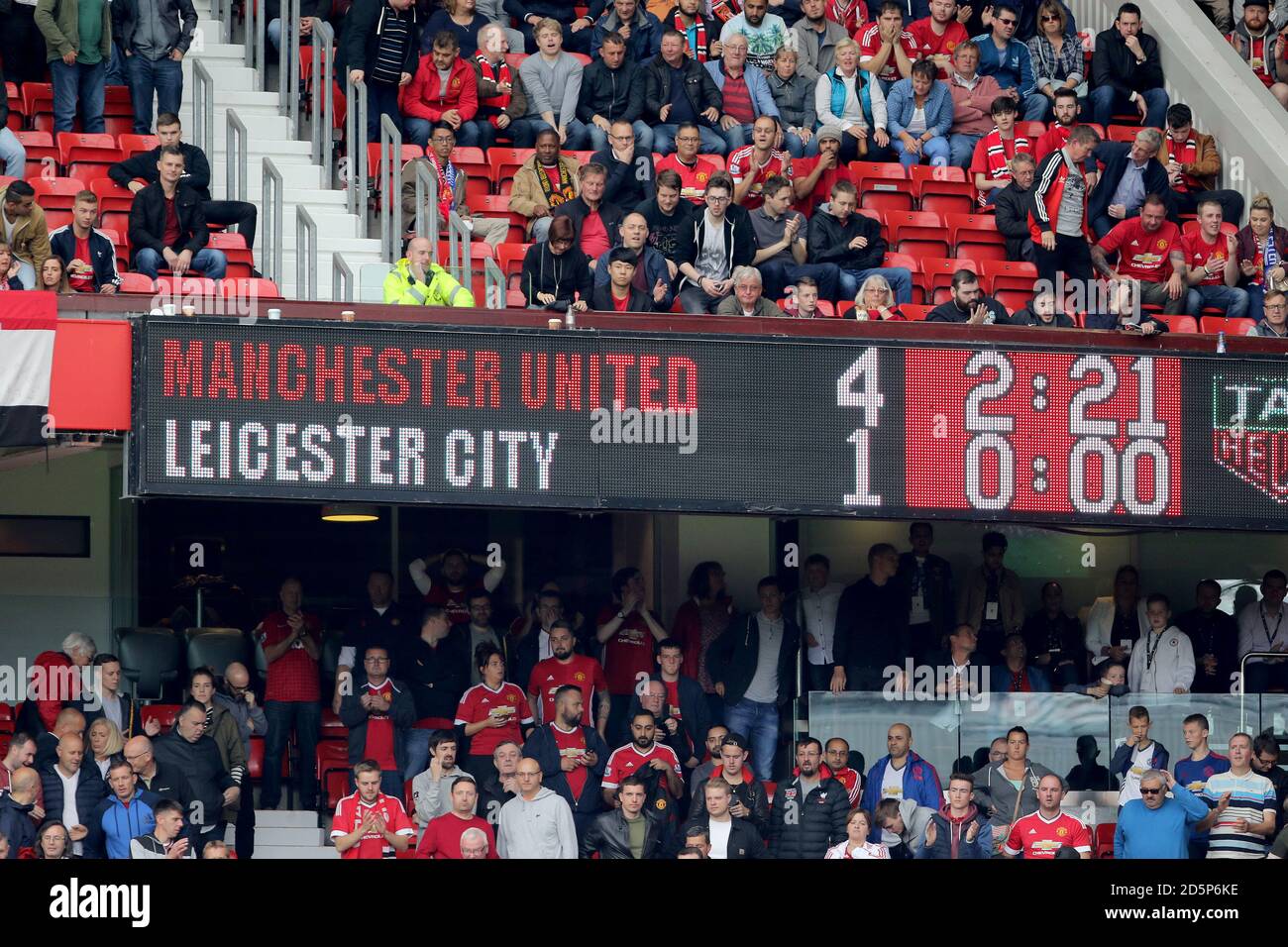 A view of the final scoreboard hi-res stock photography and images - Alamy