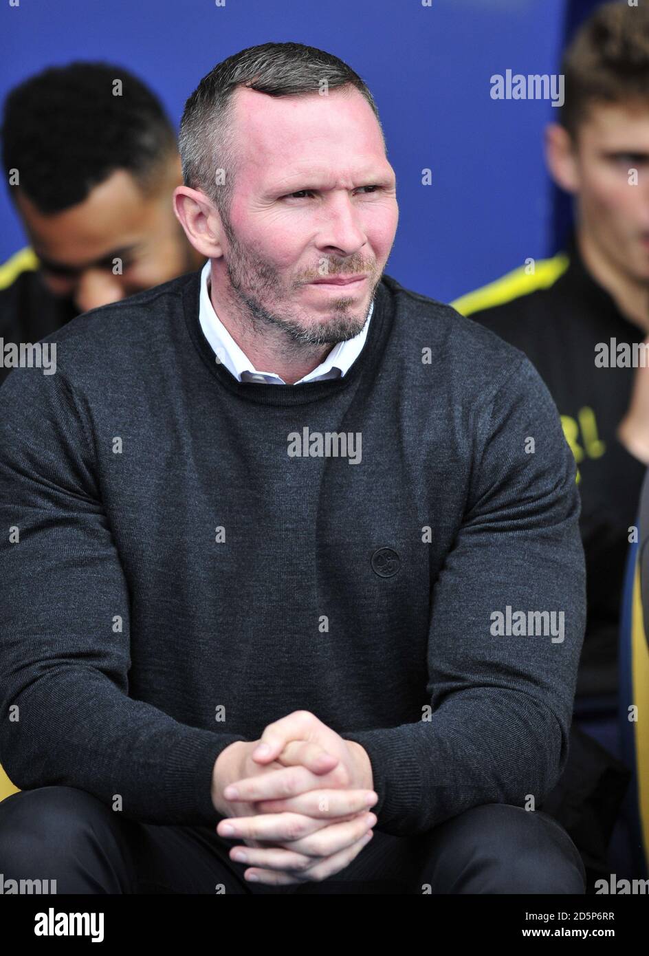 Oxford United Head Coach Michael Appleton Stock Photo - Alamy