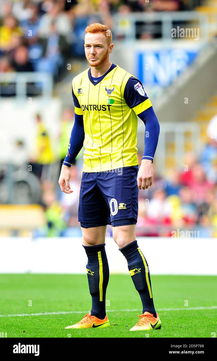 Oxford United's Ryan Taylor Stock Photo - Alamy