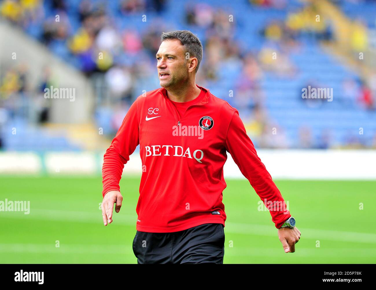 Charlton Athletic first-team coach Simon Clark Stock Photo - Alamy