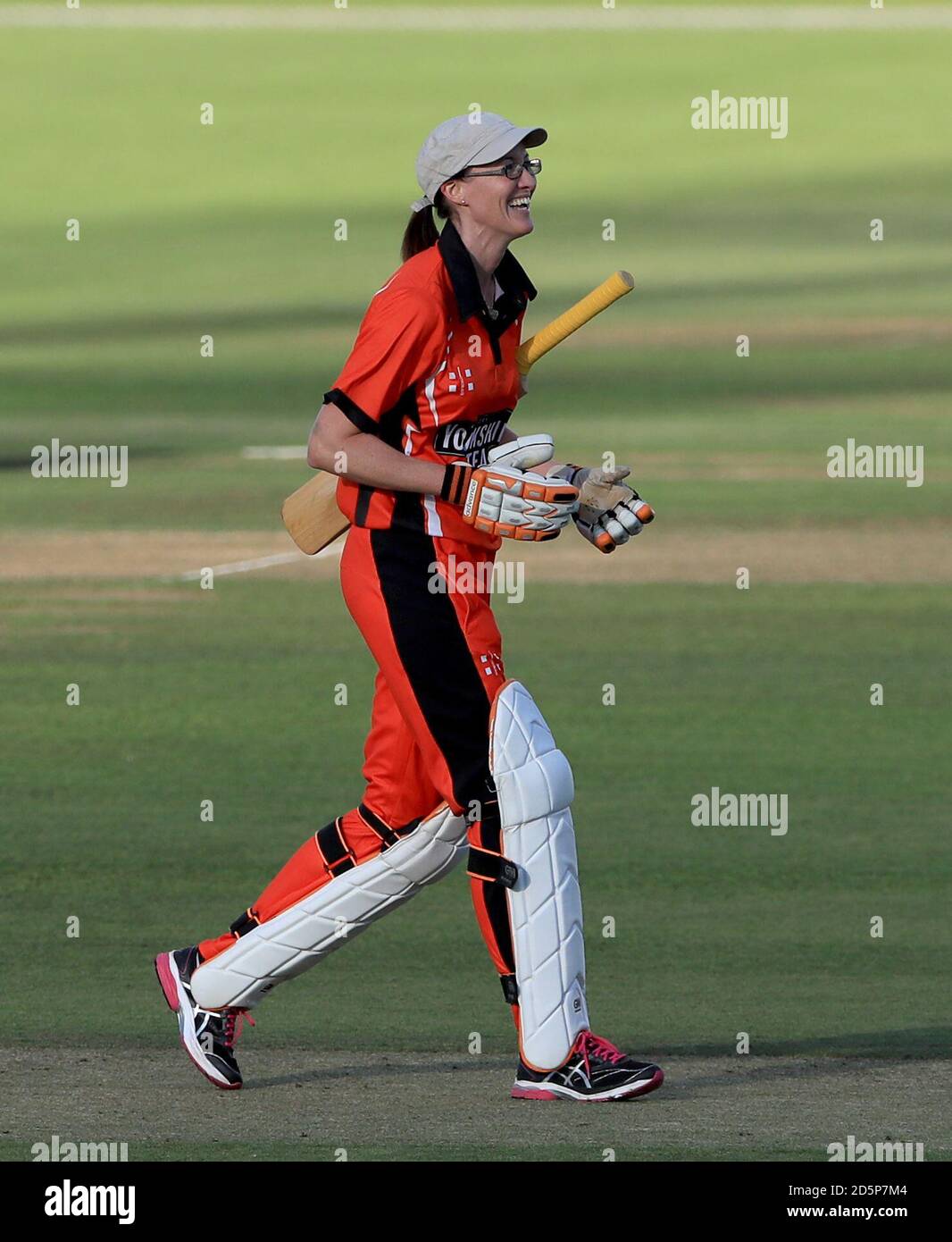Yorkshire Tea's Alison Mitchell in action Stock Photo - Alamy