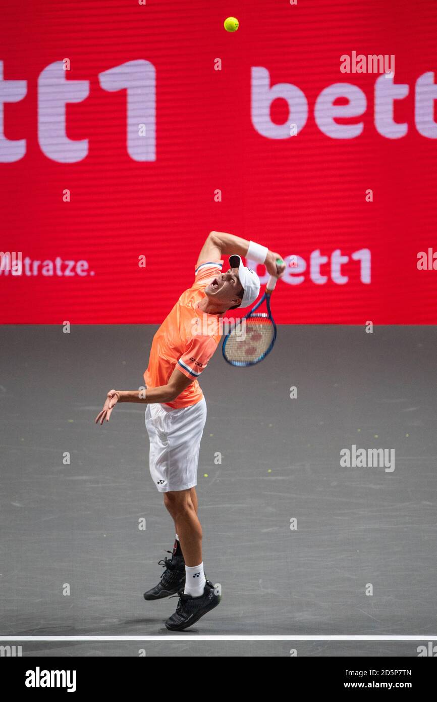 Daniel ALTMAIER (GER), action, serve, tennis, bett1HULKS Indoors 2020 ...