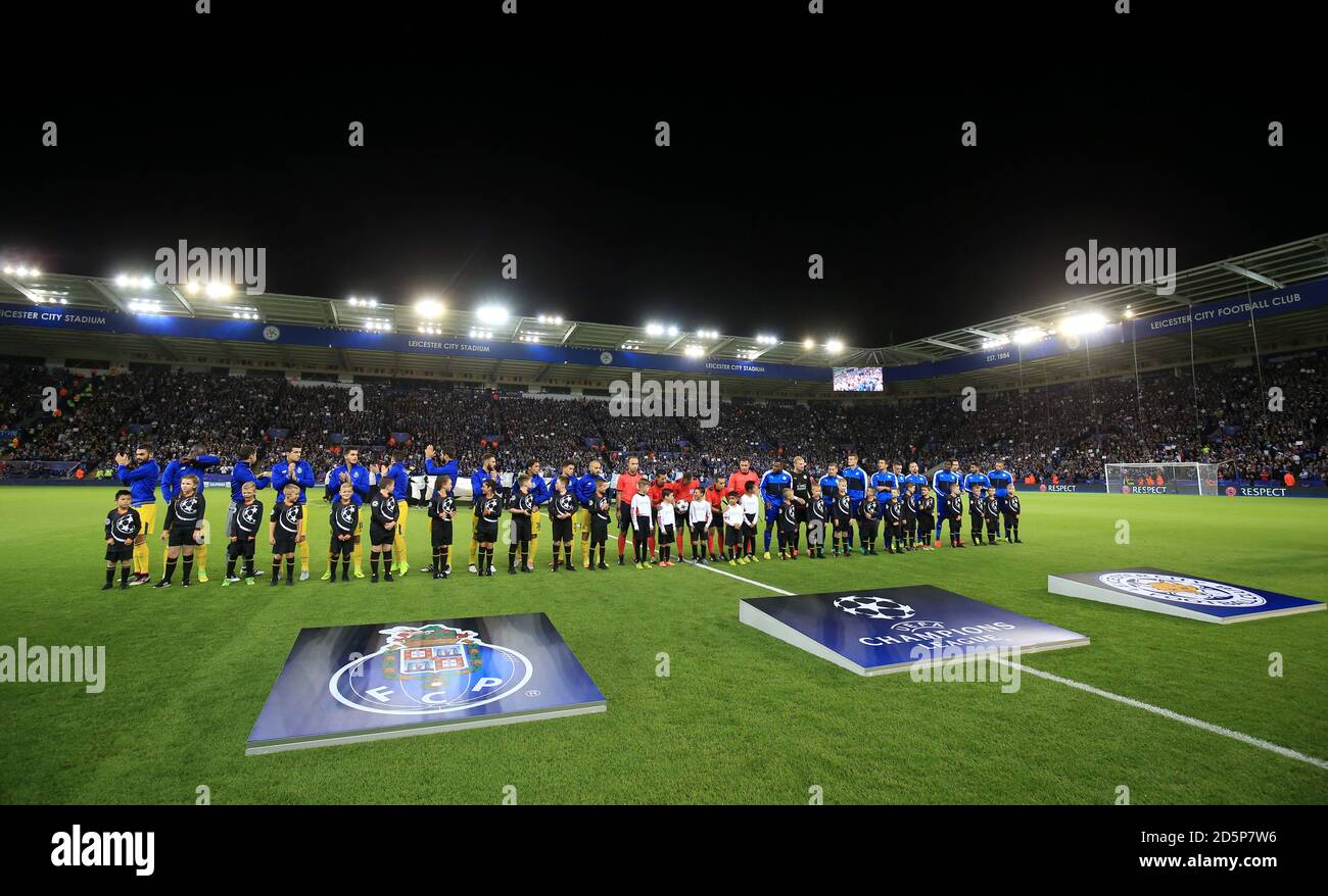 Leicester city fc players hi-res stock photography and images - Alamy