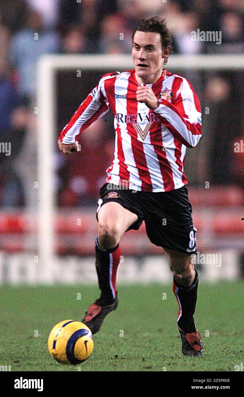 Sunderland's Dean Whitehead Stock Photo - Alamy