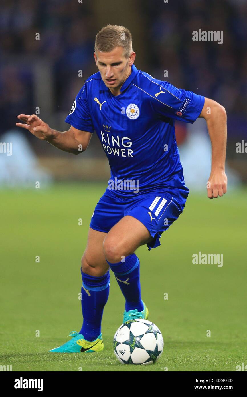 Leicester City's Marc Albrighton Stock Photo - Alamy
