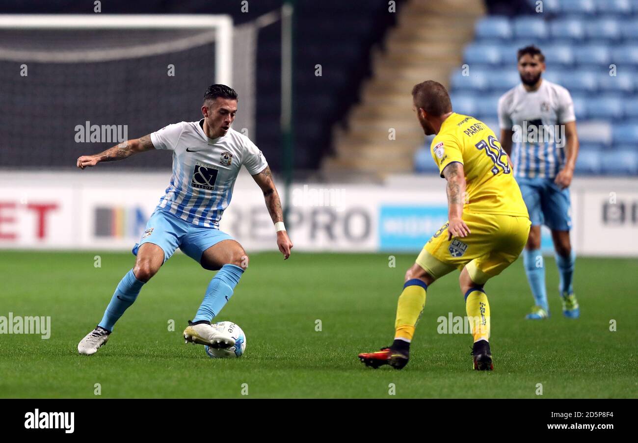 Coventry City's Lewis Page Stock Photo - Alamy