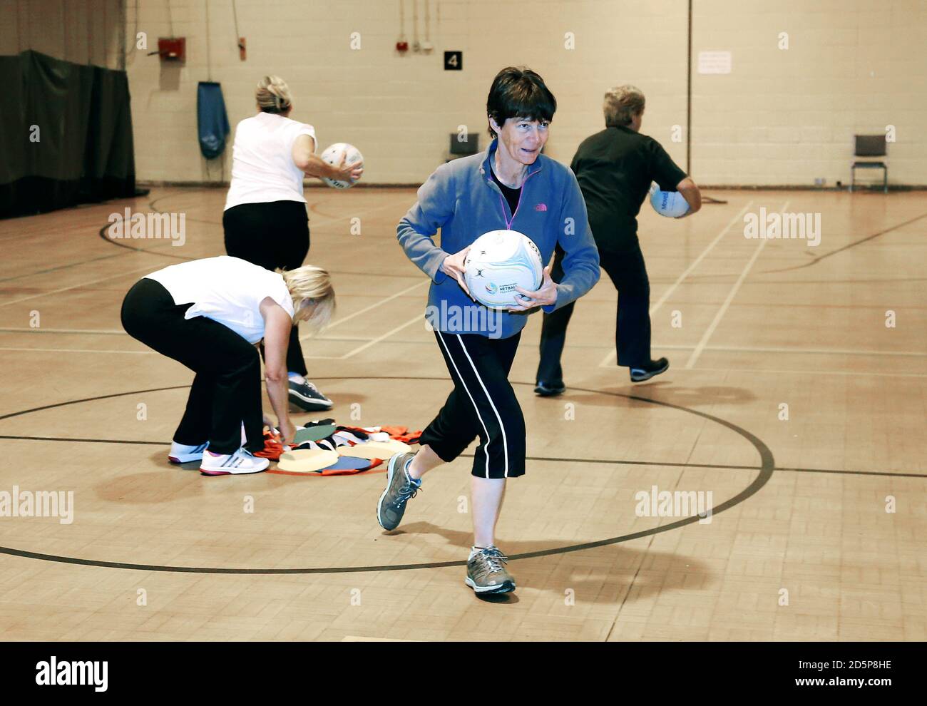 Walking netball hi-res stock photography and images - Alamy