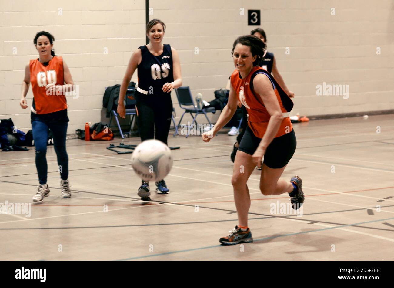 Walking netball hi-res stock photography and images - Alamy
