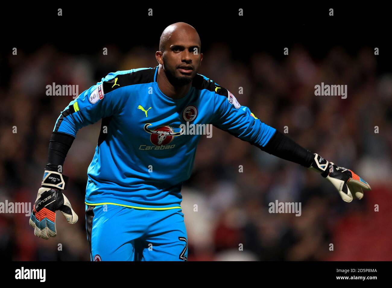 Reading goalkeeper Ali Al-Habsi Stock Photo - Alamy